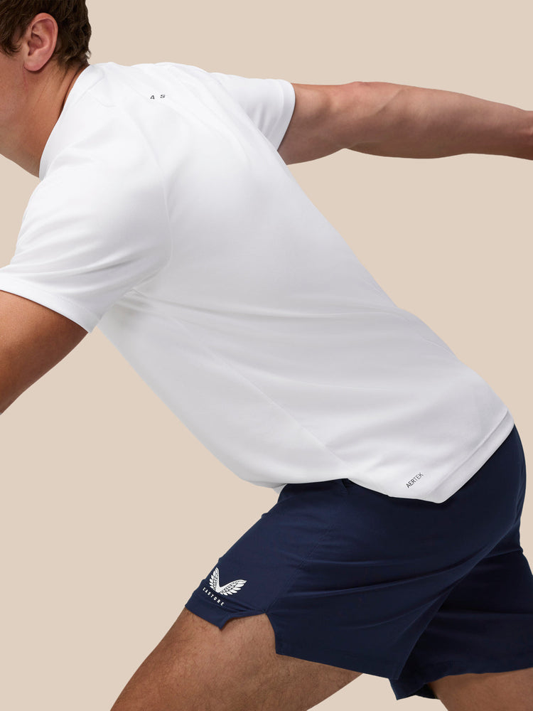 Men's Adapt 5" Branded Elastic Shorts - Navy – Castore Australia